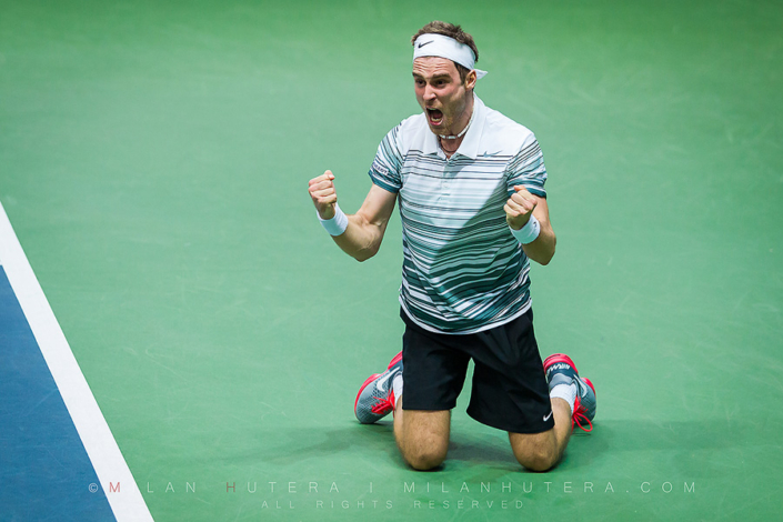 Norbert Gombos wins his First Davis Cup Match • Milan Hutera Photography